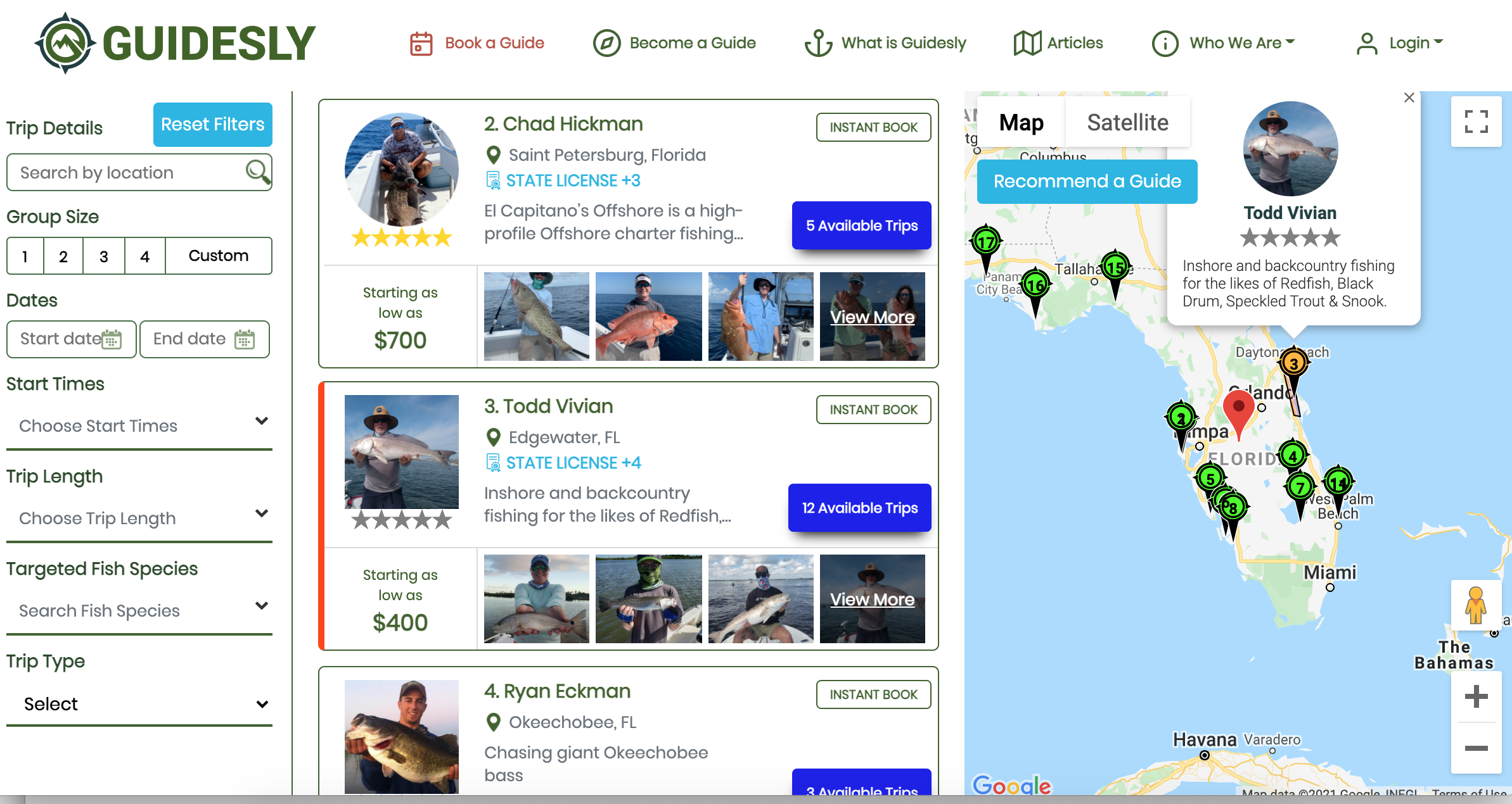 Guidesly: Recreational Fishing Marketplace Startup Secures Pre-Seed Funding
